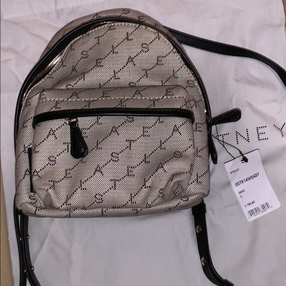 Stella McCartney | Bags | Stella Mccartney Mini Monogram Backpack ...